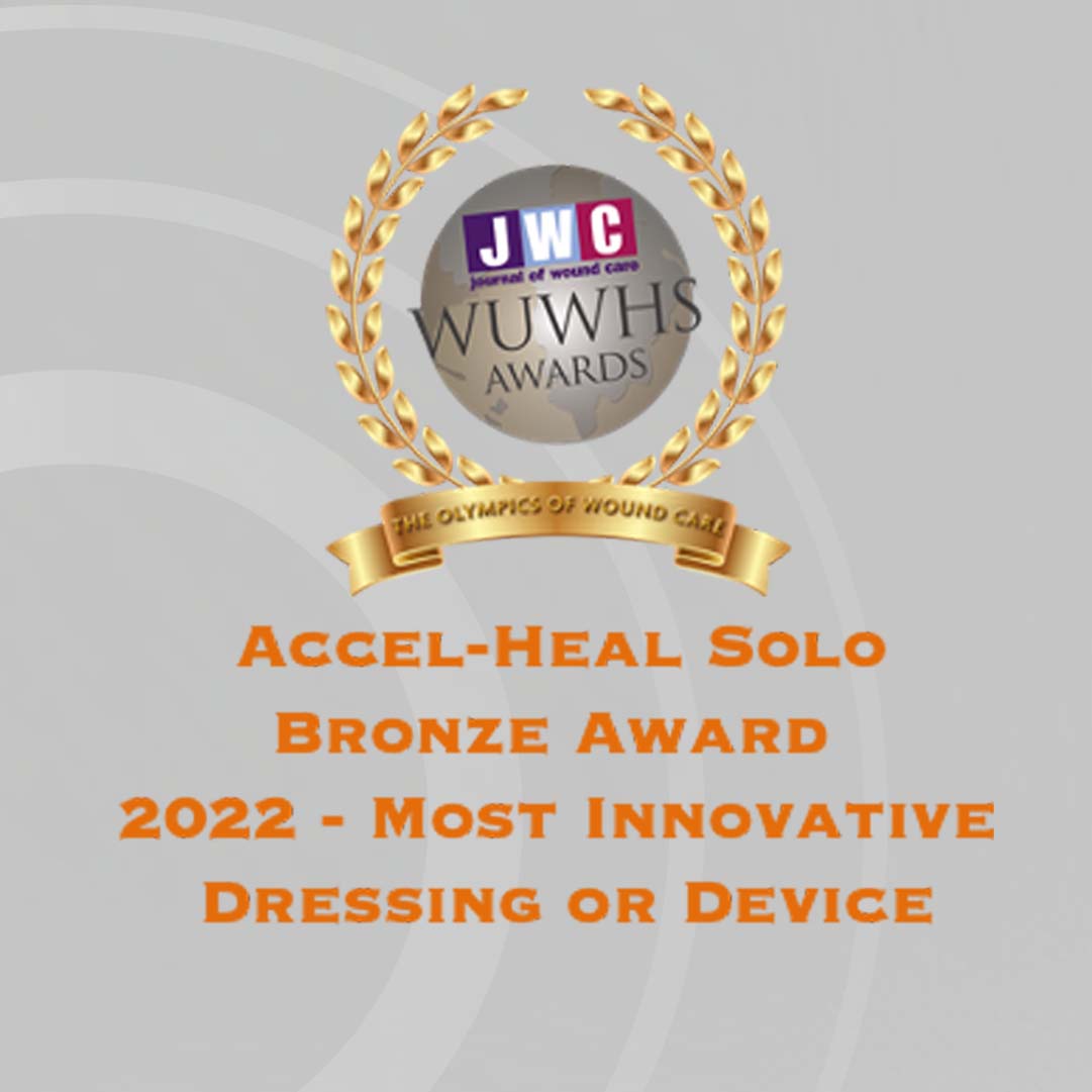 Accel-Heal Solo celebrates global bronze award win | News | Accel-Heal